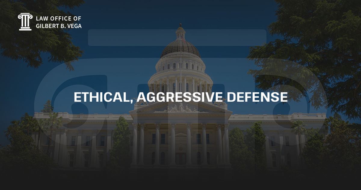 Sacramento DUI Lawyer | Law Office of Gilbert B. Vega